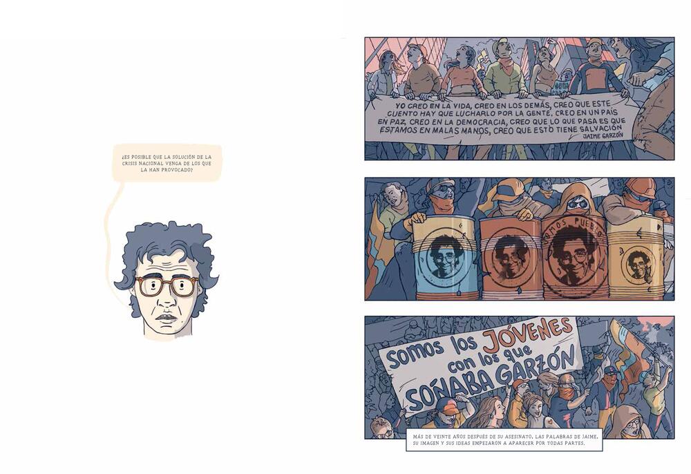 ‘Garzón, el duelo imposible’, el cómic que recuerda cómo Jaime Garzón ...